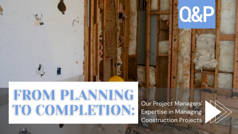 Quants & Projects - Expertise in Managing Construction Projects